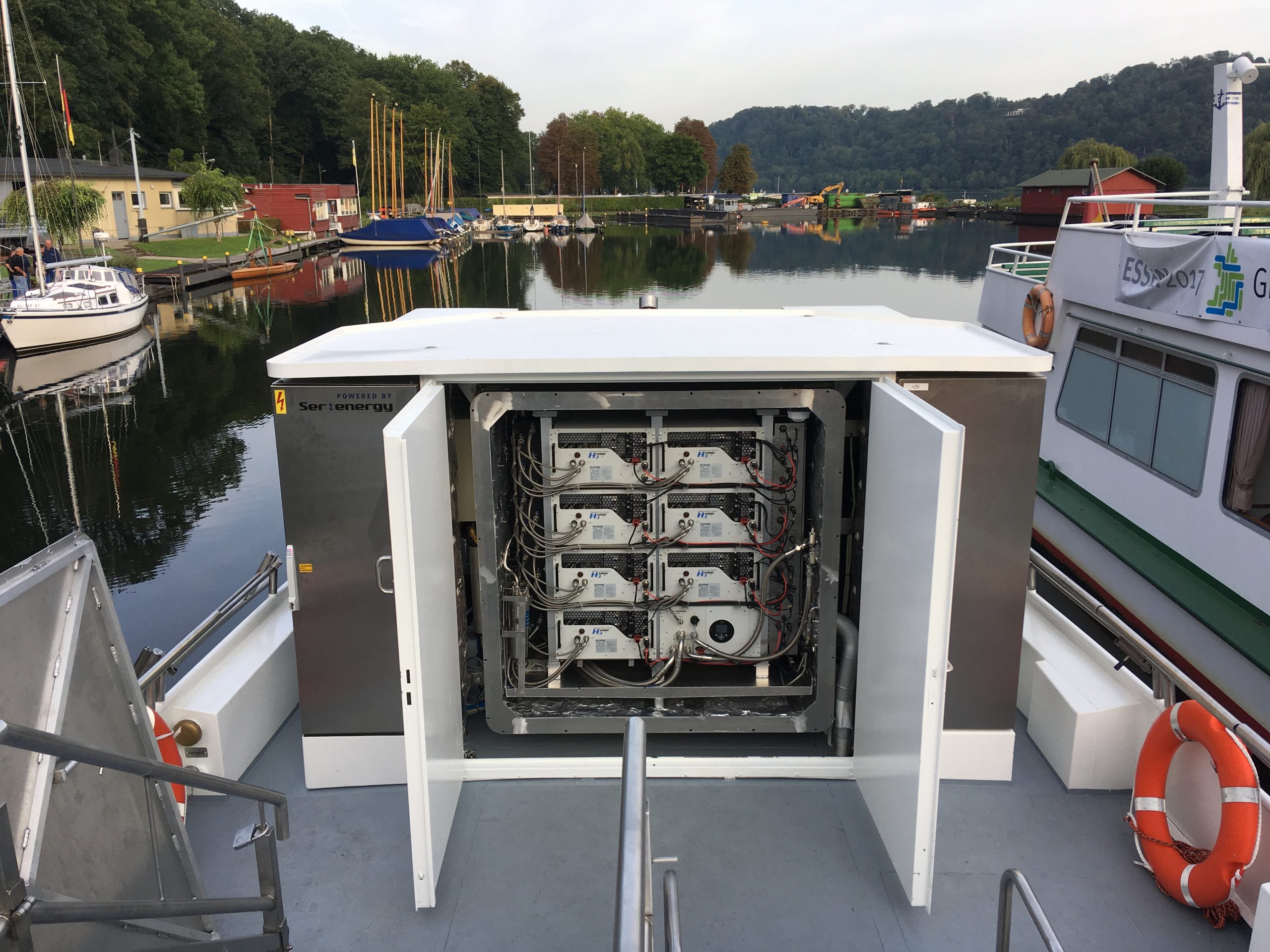 Germany launches first methanol fuel cell powered vessel - H2Today