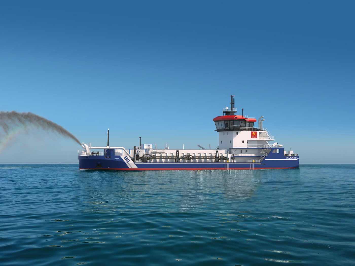Alstom embarque à bord de la barge Hydromer - H2Today