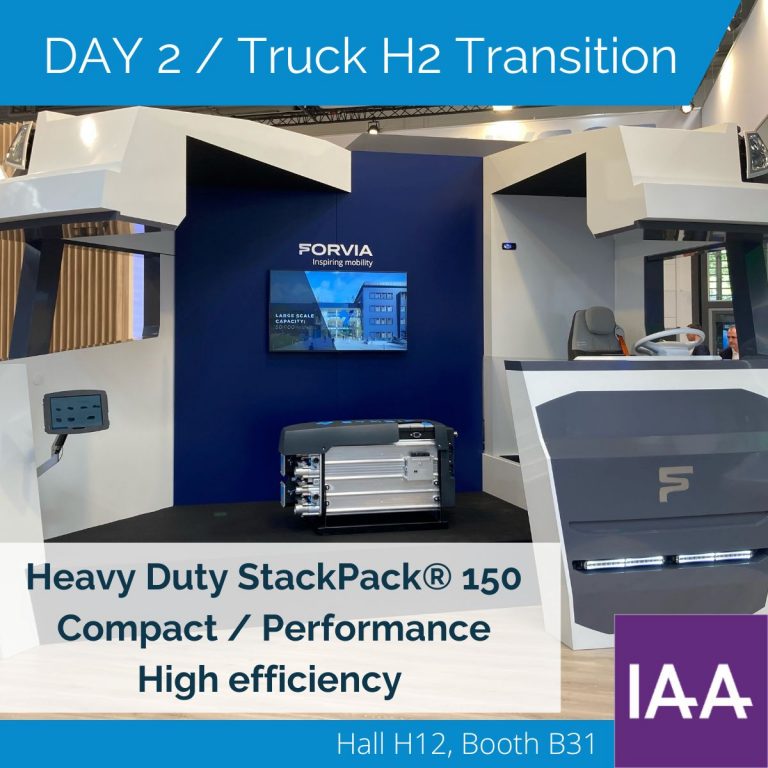 IAA : Forvia met l'accent sur l'hydrogène - H2Today