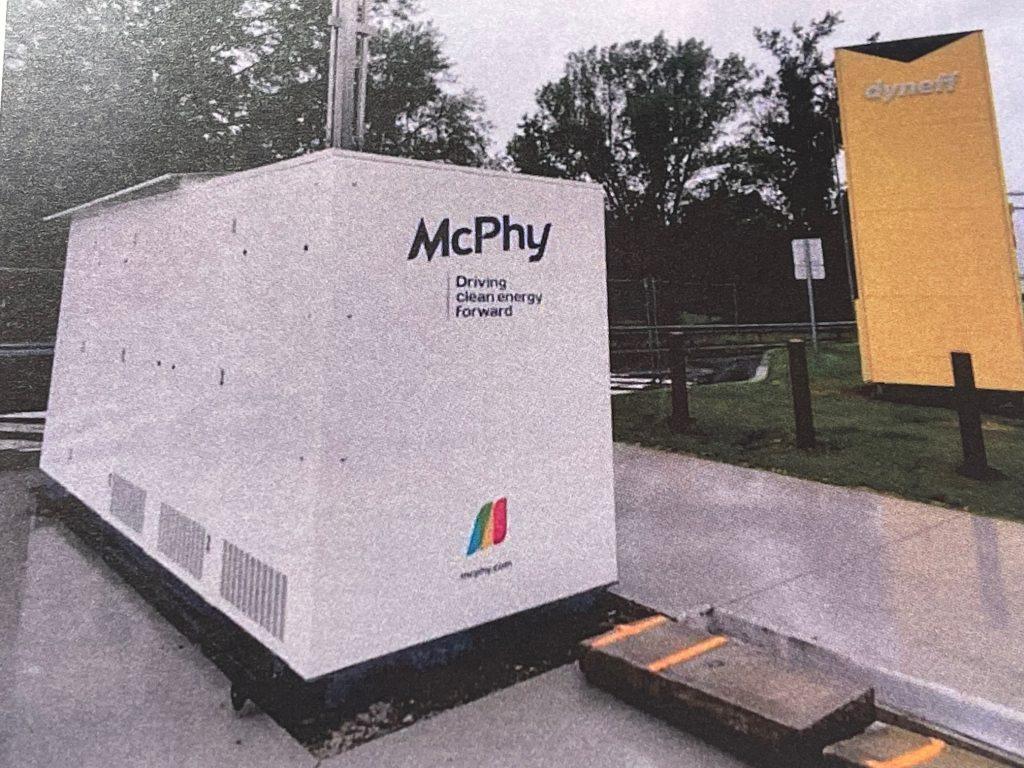 McPhy lance la première station d'hydrogène sur autoroute