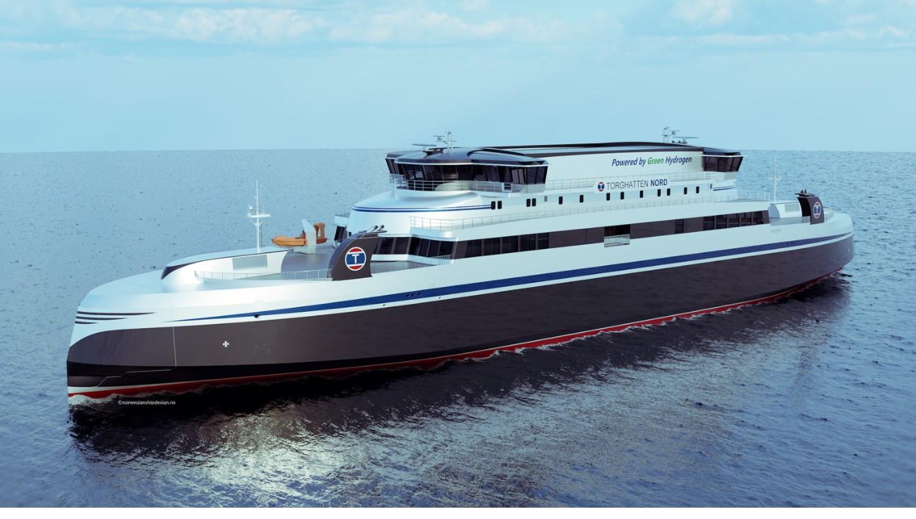 Torghatten va lancer les 2 plus gros ferries à hydrogène du monde - H2Today