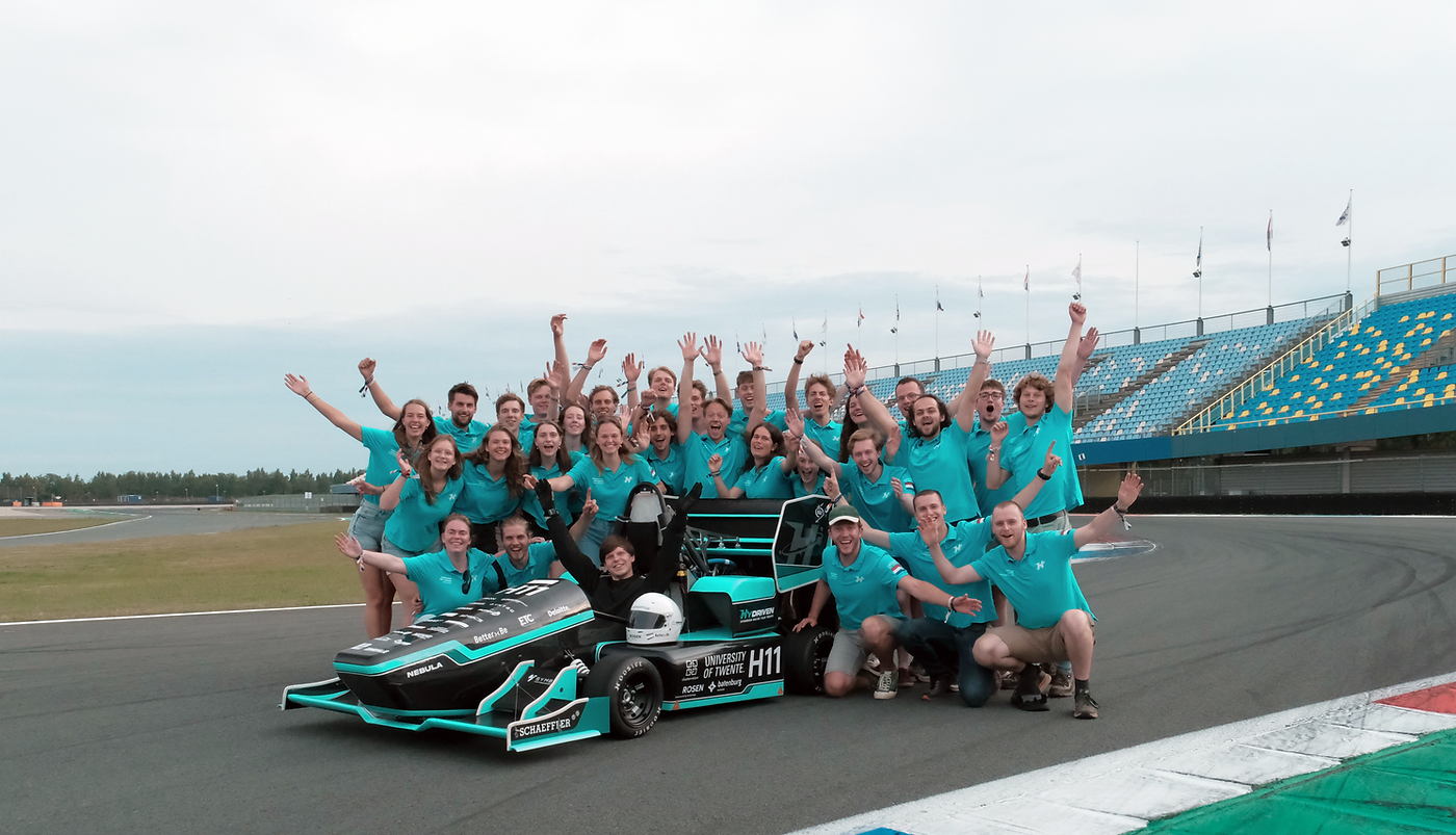 A hydrogen car from the Netherlands at Formula Student France - H2Today