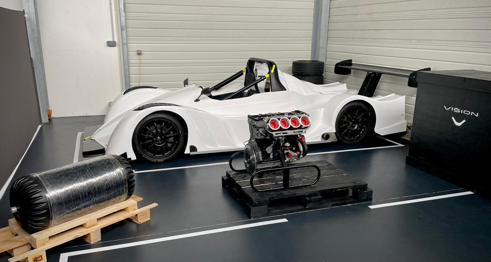 Vision Technology : après le kart, une barquette à moteur hydrogène ...